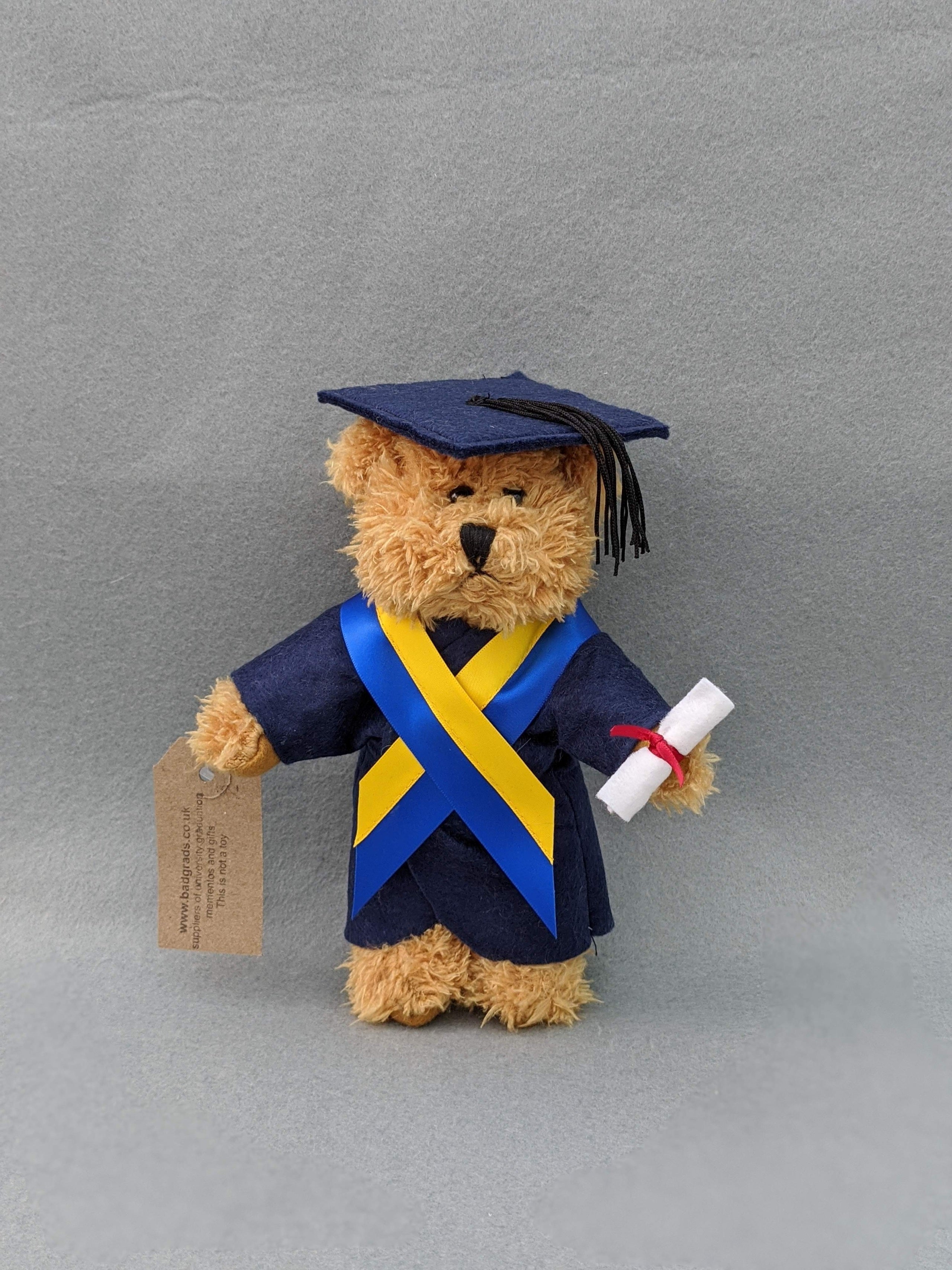 Standard Medium Graduation Bear | Badgrads Graduation Bears